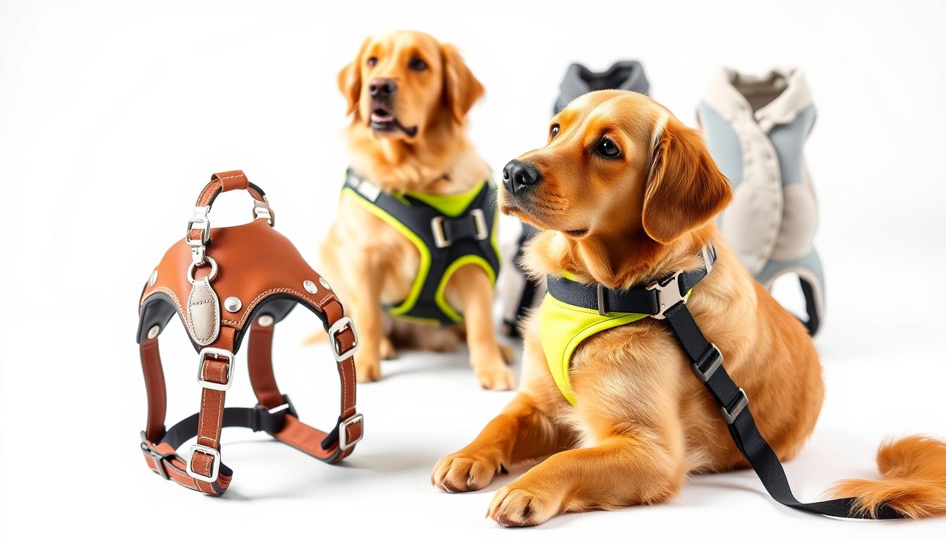 Choosing the Right Harness for Your Golden retriever.
